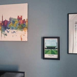 Any Football Stadium T Shirt With Contemporary Stadium Logo - Etsy UK