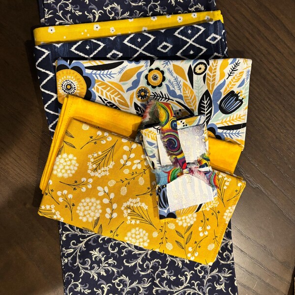 Colorful Batik Print Napkins- Double Sided Napkins - 100% Cotton Dinner ...