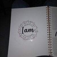 I Am Sticker, Affirmation Stickers, Clear Laptop Sticker, Water Bottle ...