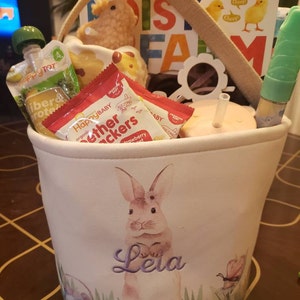 Easter Basket Personalized Easter Basket Monogram Easter - Etsy