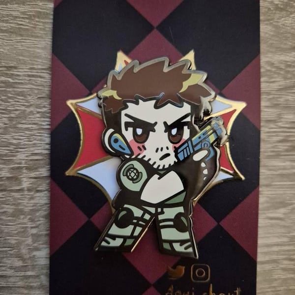 Resident Evil Enamel Pins - Etsy