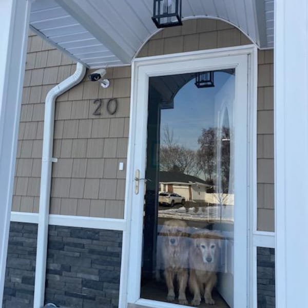 Floating House Numbers - 4 Inch White Metal Address Numbers - Etsy