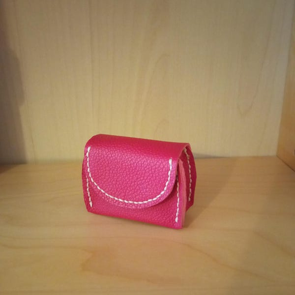 PATTERN for a Small Leather Storage Bag Pattern for Small Leather Bag ...