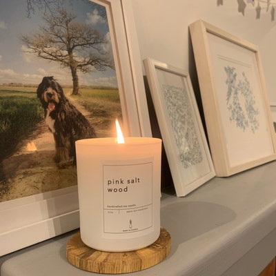 PINK SALT & WOOD Reed Diffuser Natural Home Fragrance Gift for Her ...