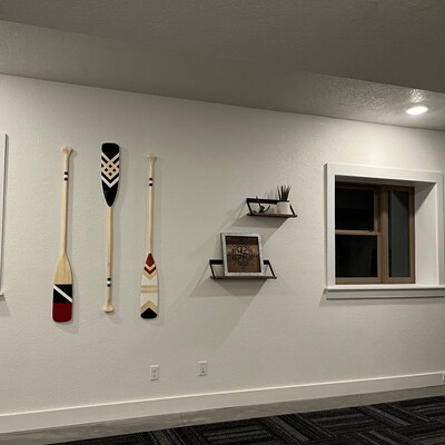 Custom Oars // Hand Painted Canoe Paddle // Canoe Oar // Home Decor ...