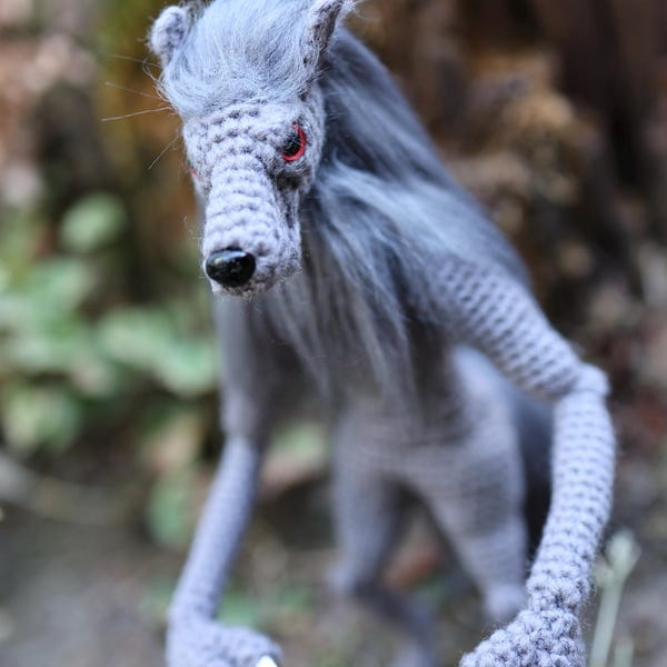 PATTERN ONLY Werewolf Crochet Pattern - Etsy
