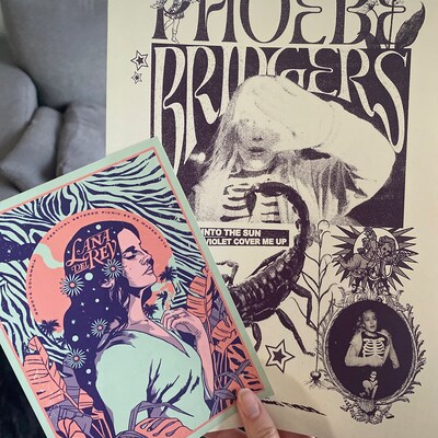 Phoebe Bridgers Reunion Tour 2022 Gig Limited Edition 'I Know the End' Poster, 5 Sizes Available ...