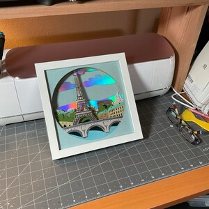 Octopus Shadow Box SVG Template, 3D SVG Sea Life Shadowbox, DIY Beach ...