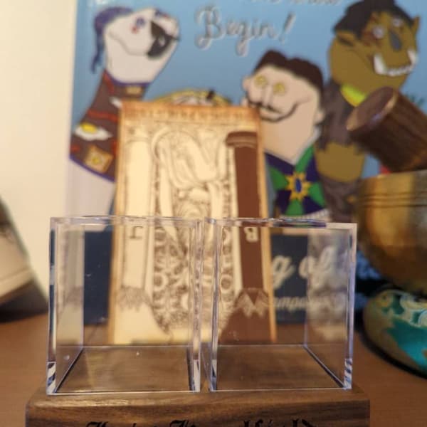 Custom DND Character Display Pedestals ~ Dnd Player Gifts ~ Dnd ...