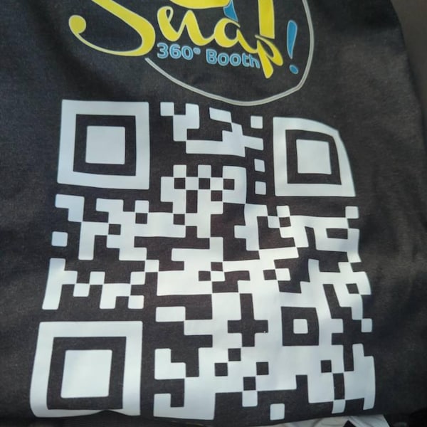 Custom Business Shirt, Custom QR Code, Business QR Code, Personalized ...