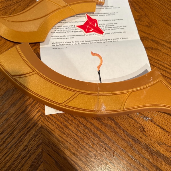 Red Rising Inspired Helldiver Slingblade Replica | 3D Printed Darrow ...