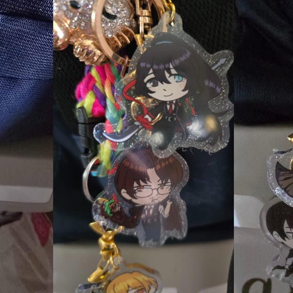 Limbus Company Keychain Charms - Etsy