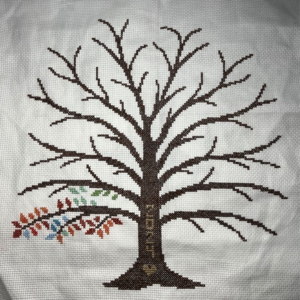 Temperature Tree Cross Stitch Pattern PDF - INSTANT DOWNLOAD - Etsy
