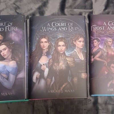 A Court of Thorns and Roses Complete Jackets Set Sarah J Maas, acotar ...