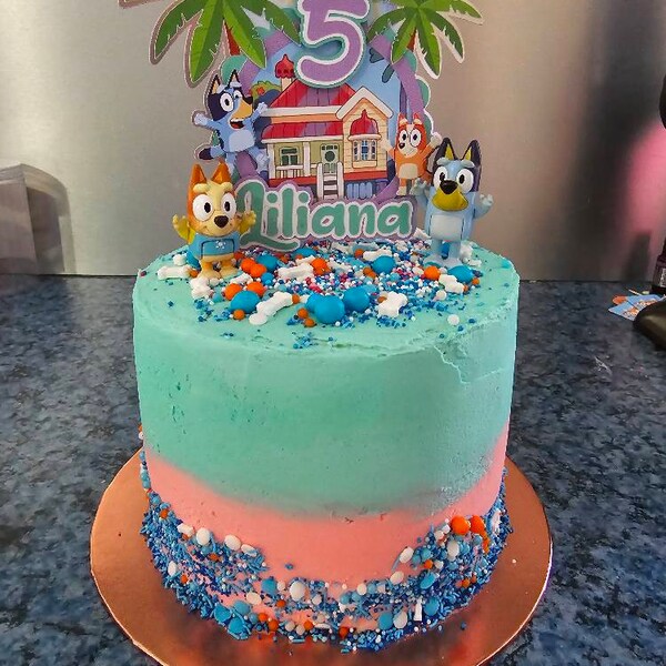 BLUEY TAILS 120g Sprinkles • Cake Decorating Australia • Sprinkle Mix ...