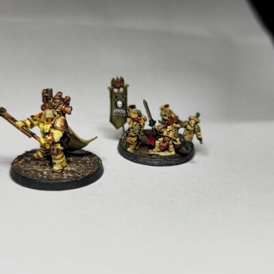 Savage Orc Team With Star Player, Big Guy for Fantasy Football 3D ...