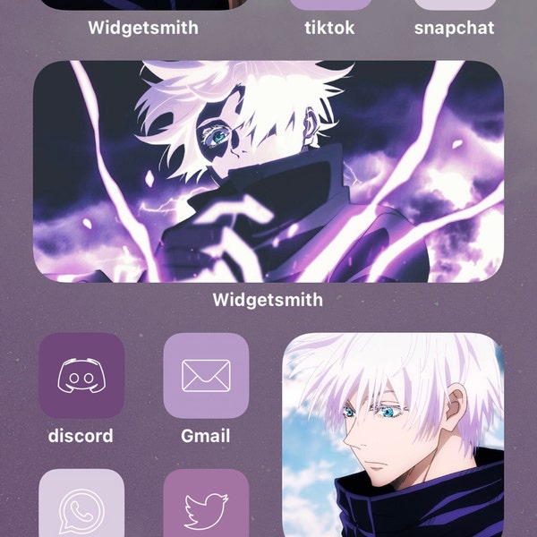 Lavender Ios App Icons Aesthetic | 4000 Neutral Purple iPhone App ...