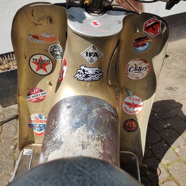 5x Aircooled Sticker Cult Sticker Set for Beetle Bus Bulli Etc. Camper ...