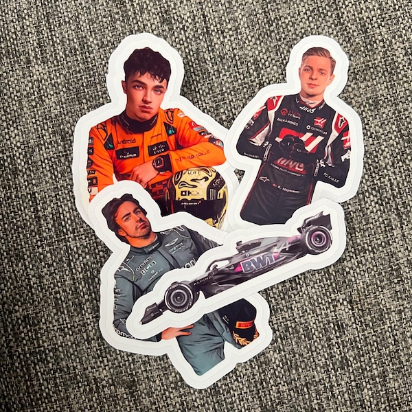 Ferrari F1 Car Sticker - Etsy
