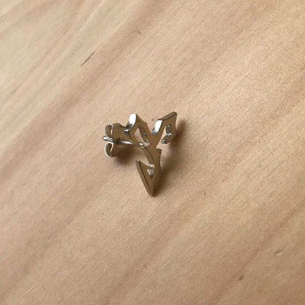 Final Fantasy X Tidus Earrings in Sterling Silver Final Fantasy X Stud ...