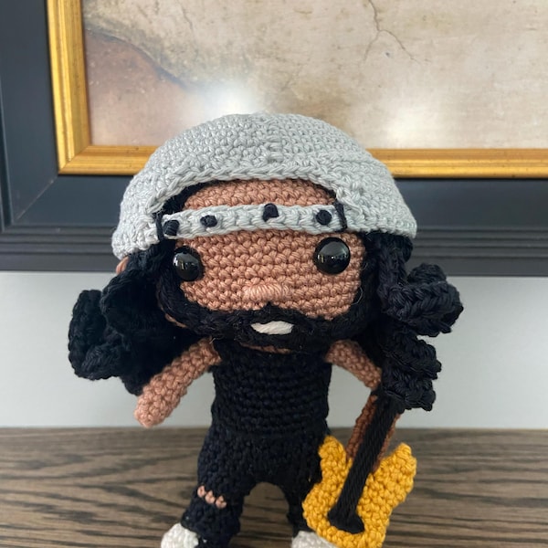 AMIGURUMI PATTERN Slash Crochet Pattern | Guns N' Roses | PDF Pattern ...