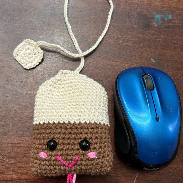 Tea Bag Crochet Pattern, Cute Amigurumi Tea Bag Pattern - Etsy