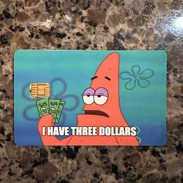 Money Meme Glossy Debit Card Skin Credit Card Skin Card Waterproof ...