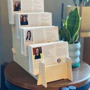 8 Pocket 5 Width Sticker Display Rack With U Cuts | Etsy