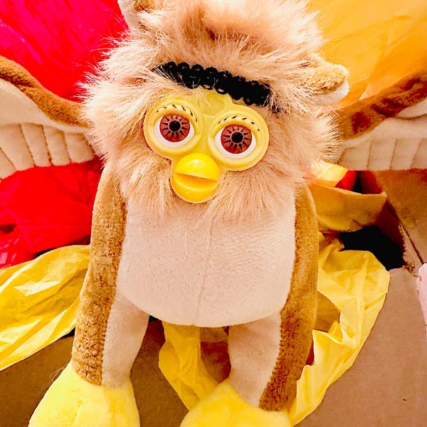 Tooth Furby Custom Mouth Art, Strange Weird Stuff, Funny Creepy Gift ...