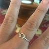 2 Friendship Knot Rings Set of Two Best Friends Rings Bridesmaid Ring ...