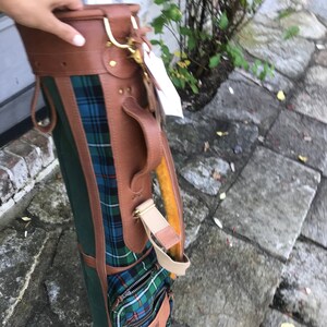 Waxed Cotton Duck and Leather Putter Cover Handcrafted Golf - Etsy