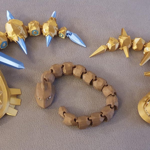 Articulated Zelda Skulltula 3d Print Fidget Toy - Etsy