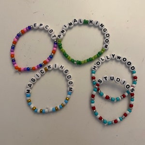 Disney World Bracelets / Disney Bracelet / Magic Kingdom Bracelet ...