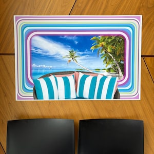 Amor Island Confessional Background | Printable Party Backdrop 36x24 ...