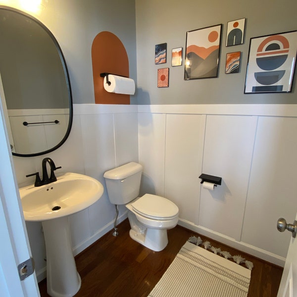 Printable Art, Mid Century Modern Art Set of 3 Prints, Abstract ...