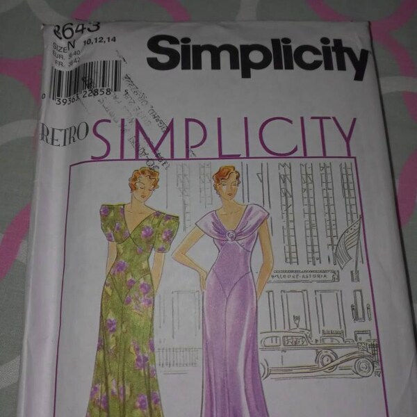 Vogue Craft Patterns 7514 - 1930's Wardrobe for 18" Doll - Uncut - Etsy