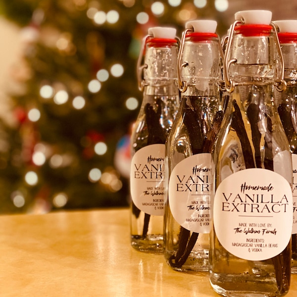 Vanilla Extract Stickers - Made for You Stickers - Gift Stickers ...