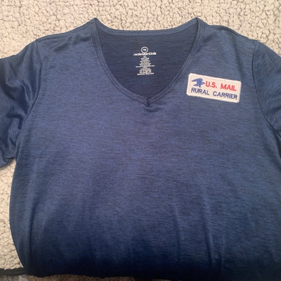 USPS Mail Carrier Embroidered IRON-ON Patch/buy 4 Get 1 Free - Etsy