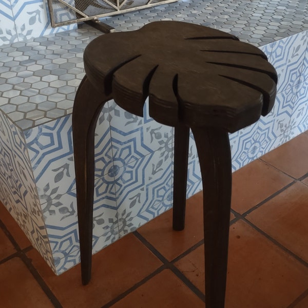 Monstera Stand, Plant Stand, Side Table, Monstera Table, Small Plant ...