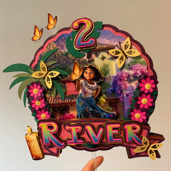 Encanto Cake Topper, Encanto Party Decor, Party Decorations ...