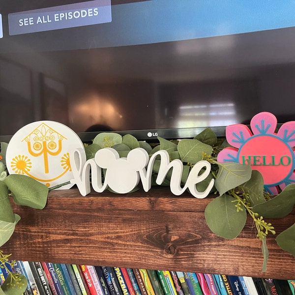 Home Mickey Sign - Etsy