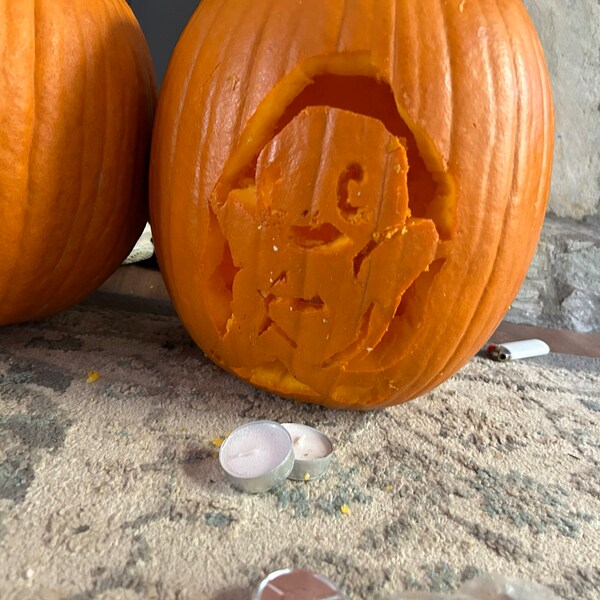The Addams Family Pumpkin Carving Patterns - Printable PDF - Etsy