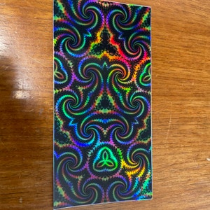 Chroma Zen blacklight Tapestry Psychedelic UV Reactive - Etsy