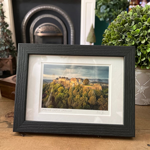 Wemyss Bay Station Scotland Black & White - A5 (10" X 8") Framed ...