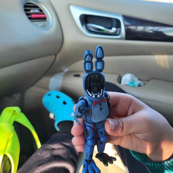 FNAF WAVE 5 | Springtrap Custom Retro Action Figure - Etsy