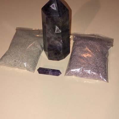 Crushed Amethyst, ALL SIZES, Amethyst Powder, Small Amethyst, Amethyst ...