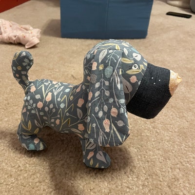 Stuffed Animal Standing Puppy Dog PDF Sewing Patterns & Tutorials ...