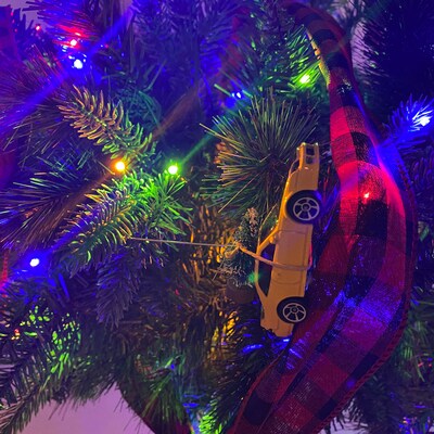 Ford Ranger Raptor Truck Carrying Christmas Tree2019 Red Ford - Etsy