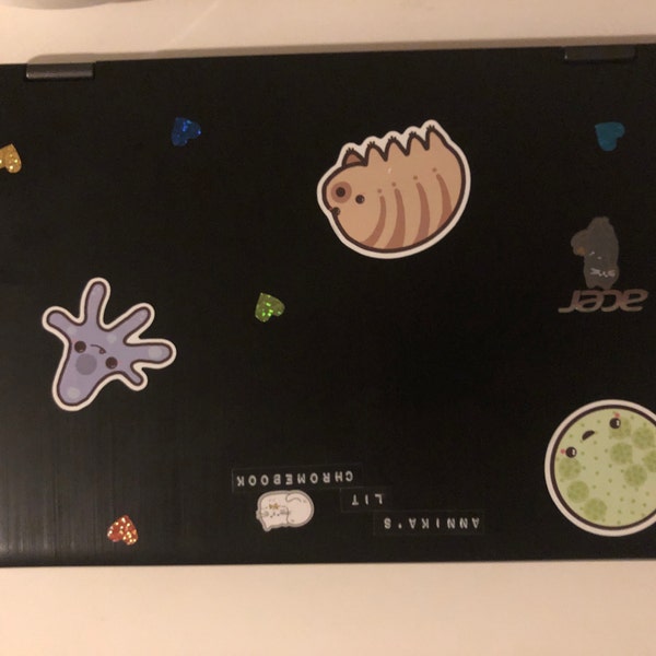 Cute Microorganism Critters Sticker Set - Etsy