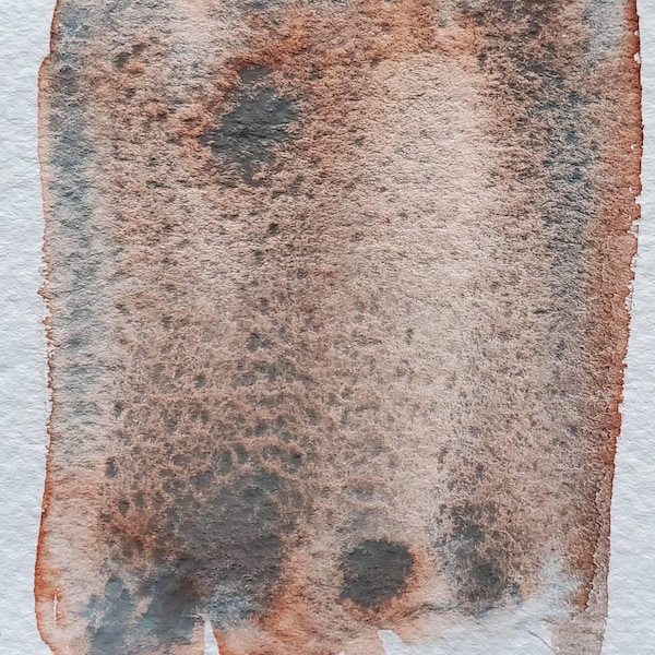 Smoke and Shadows /6 Set/handmade Watercolor/artist Grade/ Smoky Pink ...